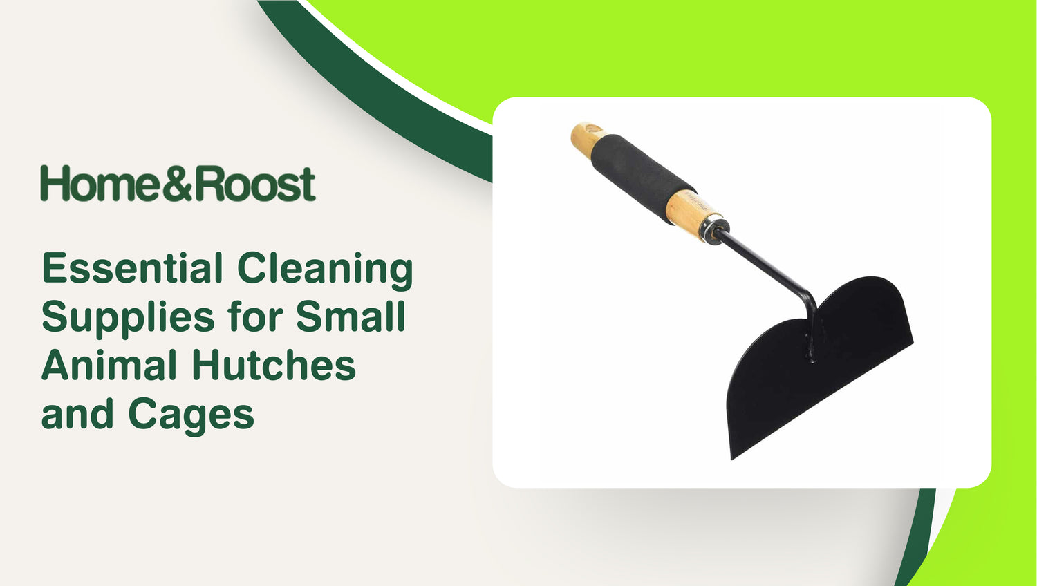 Essential Cleaning Supplies for Small Animal Hutches and Cages – Home ...