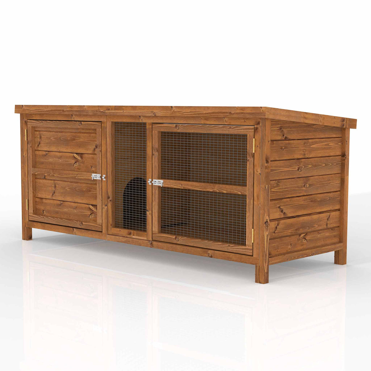5ft Single Rabbit Hutch | Get Your Free Floor Shield + Free Shipping ...