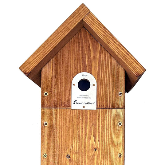 Green Feathers Bird Box Stainless Steel Cover Plates – Home & Roost