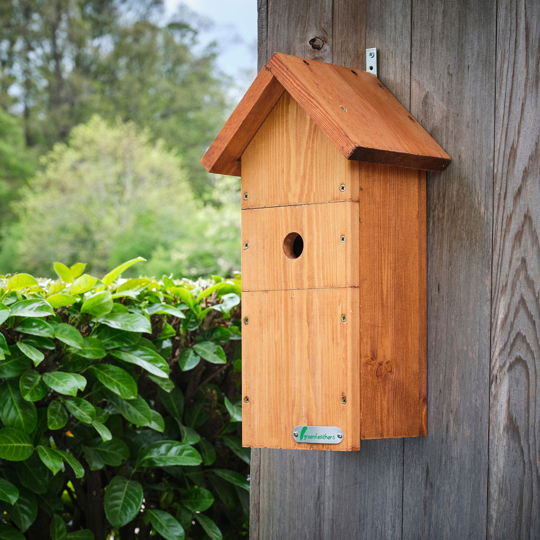 Large Handmade Wooden Bird Box – Home & Roost