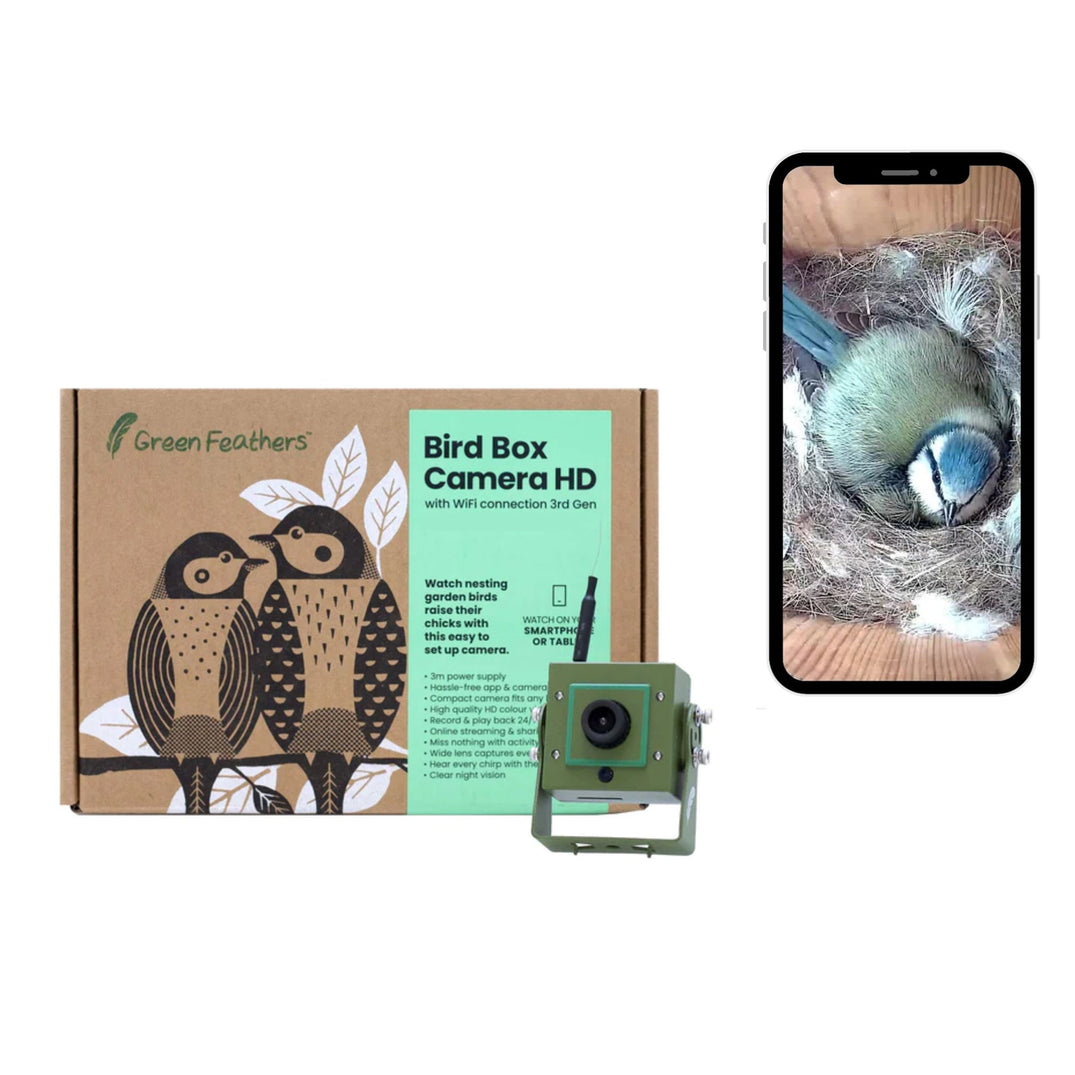 WiFi Bird Box & Wildlife Habitat HD Camera – Home & Roost