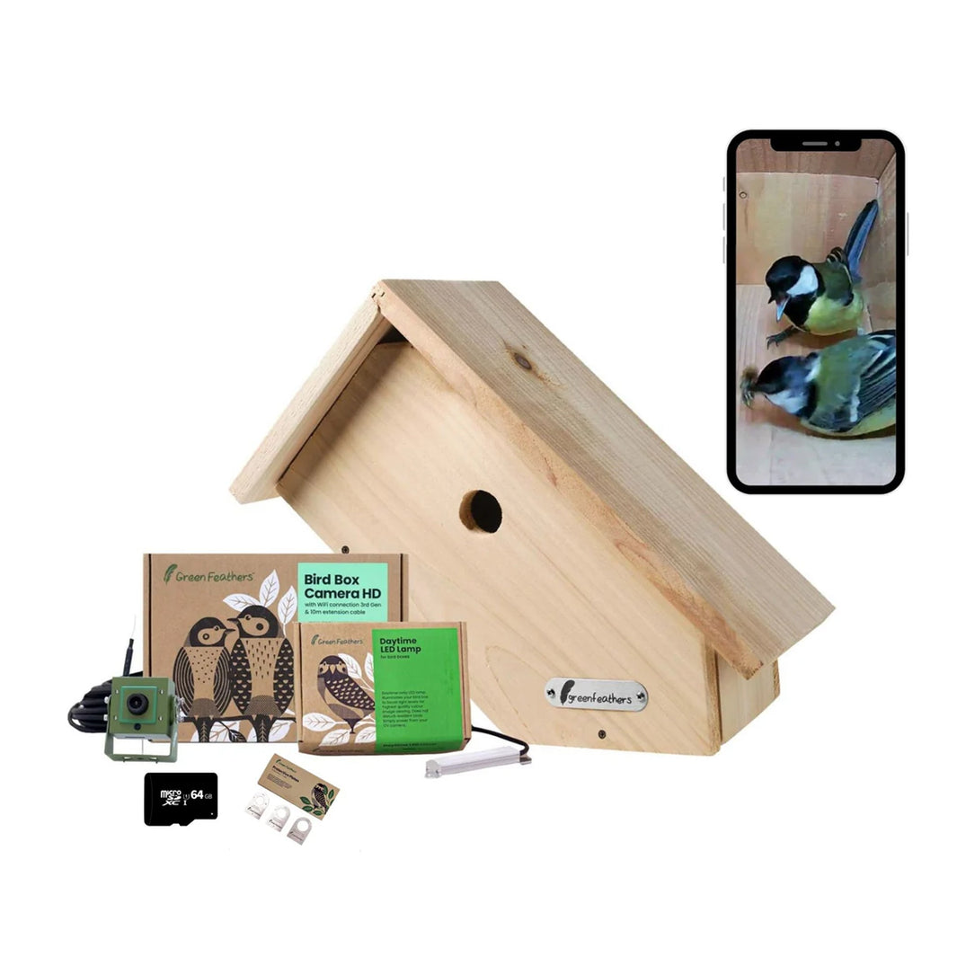 WiFi Side View Bird Box Camera Complete Pack – Home & Roost