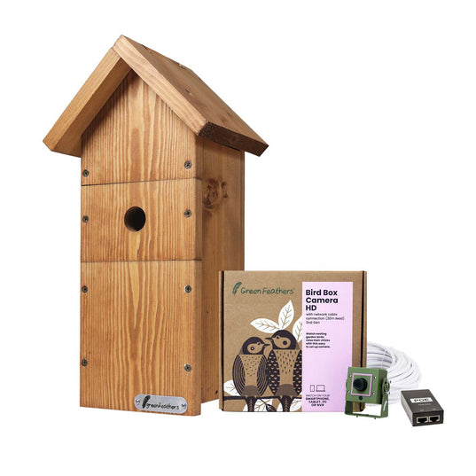 Wired Network Bird Box HD Camera Starter Pack (2nd Gen) – Home & Roost
