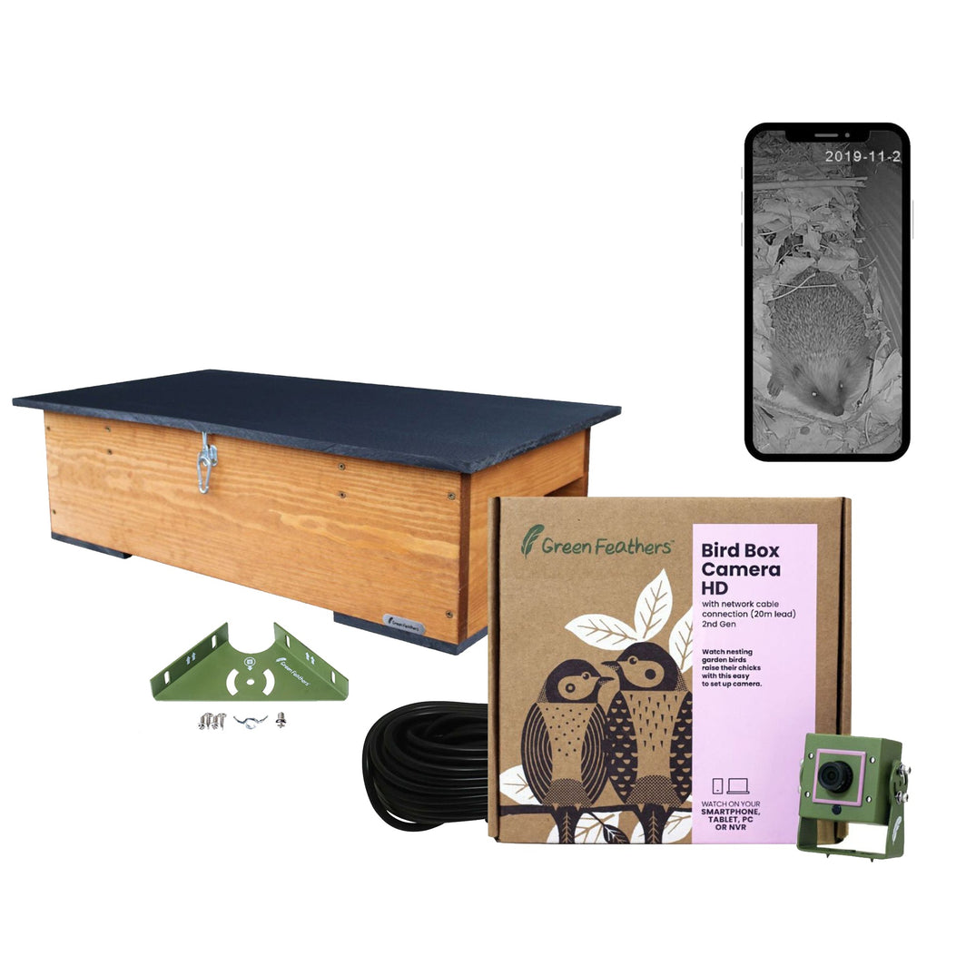 Wired Network Hedgehog Box HD Camera Pack (2nd Gen) – Home & Roost
