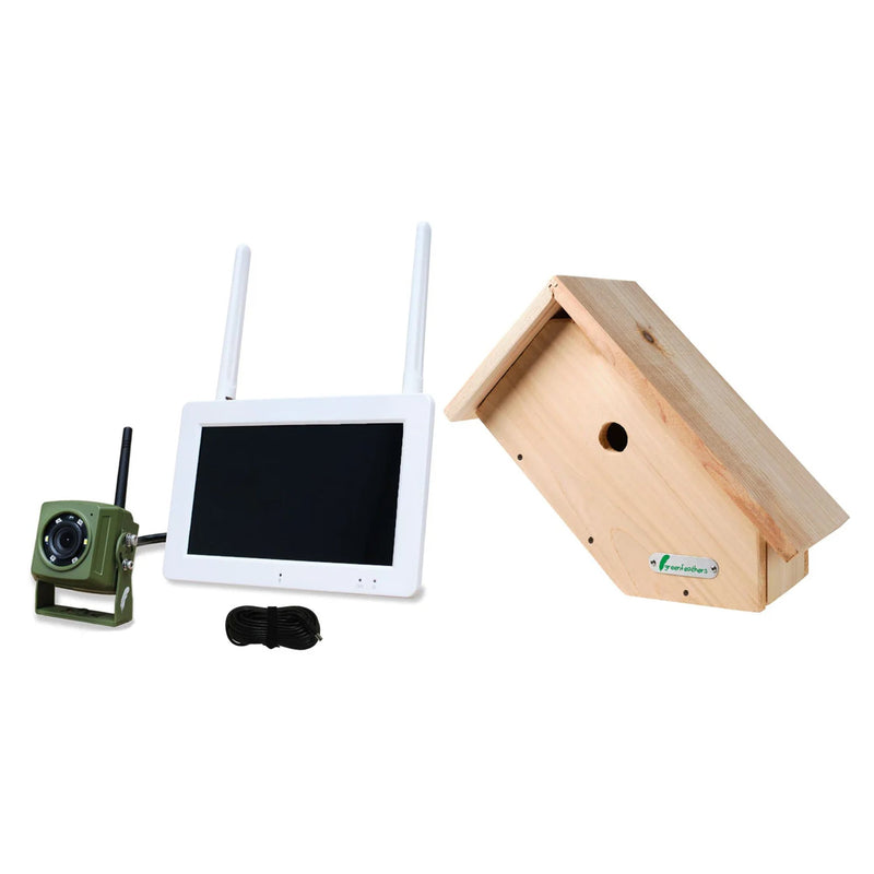 Wireless Side View Bird Box Camera & Screen Starter Pack – Home & Roost