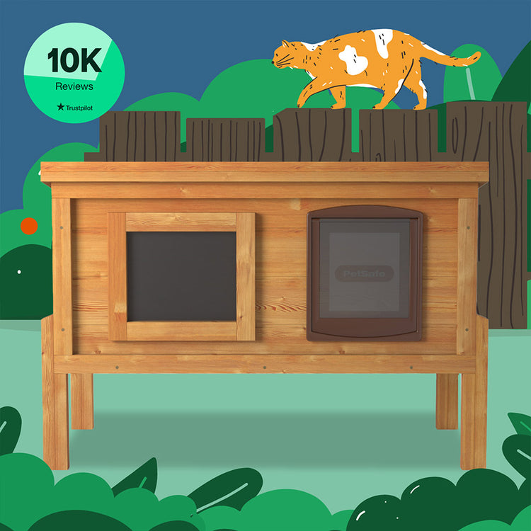 Insulated Outdoor Cat Houses | Weatherproof, Self-Heating & Durable ...