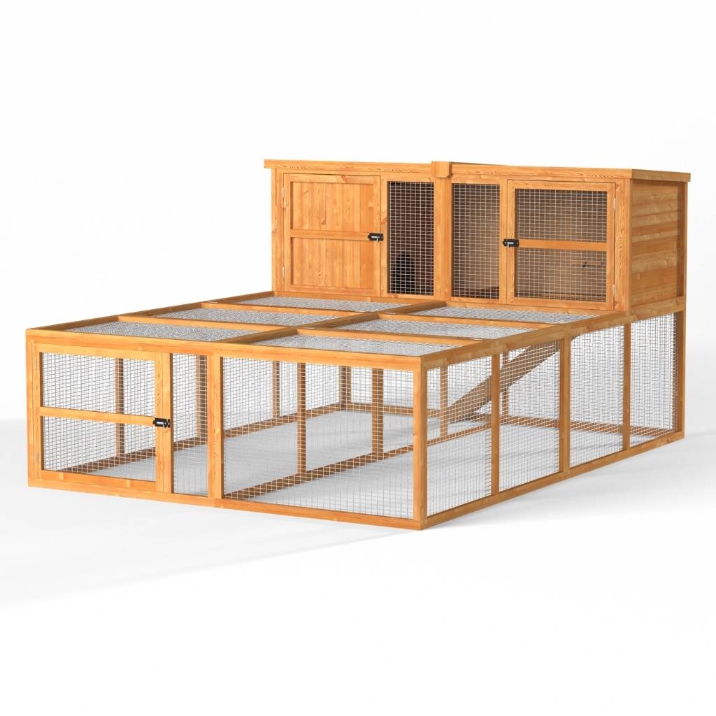 Rabbit Runs For Sale | Spacious Outdoor Runs For Rabbits | Shop Now! – Home & Roost